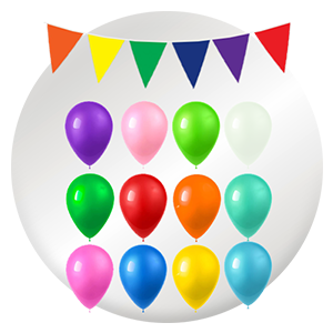 Color Themed Party Supplies | Colorful Party Decorations – Windy City ...