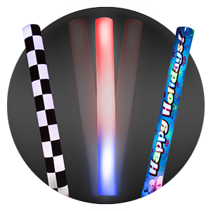 LED Foam Light Sticks - Foam Glow Sticks in Bulk – Windy City Novelties