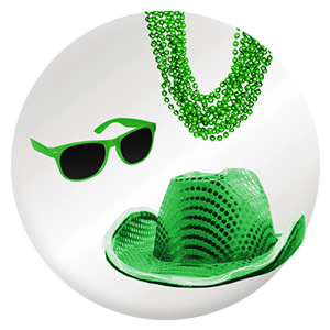 Green Party Decorations | Green Party Supplies – Windy City Novelties
