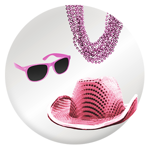 Pink Party Theme Supplies, Decorations, Favors, & Accessories – Windy ...