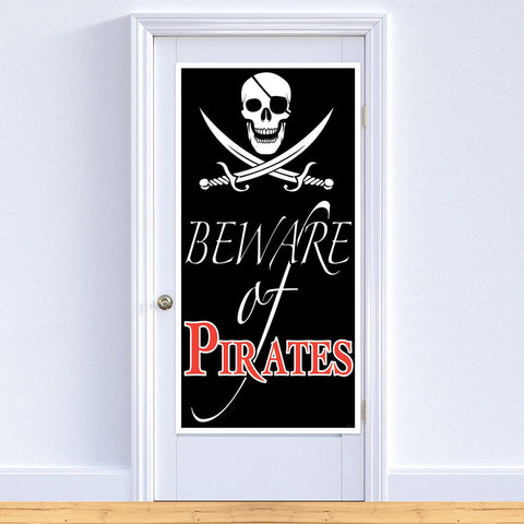 Beware of Pirates Door Cover – Windy City Novelties