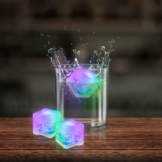 Light Up Ice Cubes Bulk | LED Ice Cube Lights for Drinks – Windy City ...