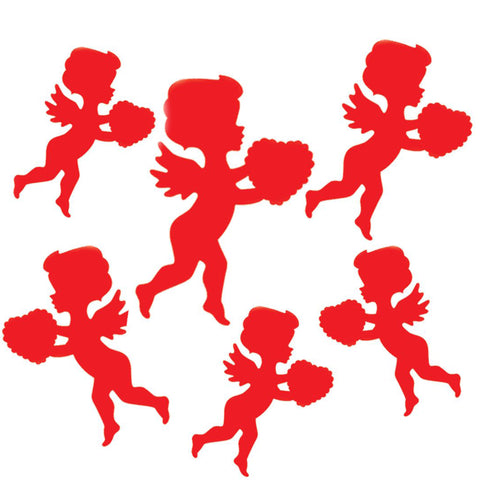 Cupid Cardboard Cutouts - 6 Pack | Cupid Decorations – Windy City Novelties
