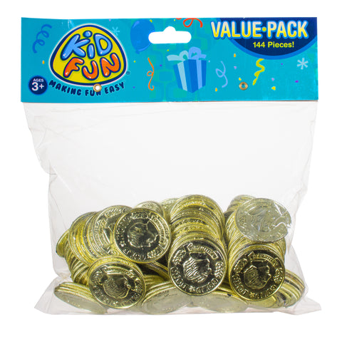 Gold Tokens - 144 pack – Windy City Novelties