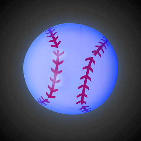 LED Inflatable Baseball & Bat Set | Light-Up Baseball & Bat – Windy ...