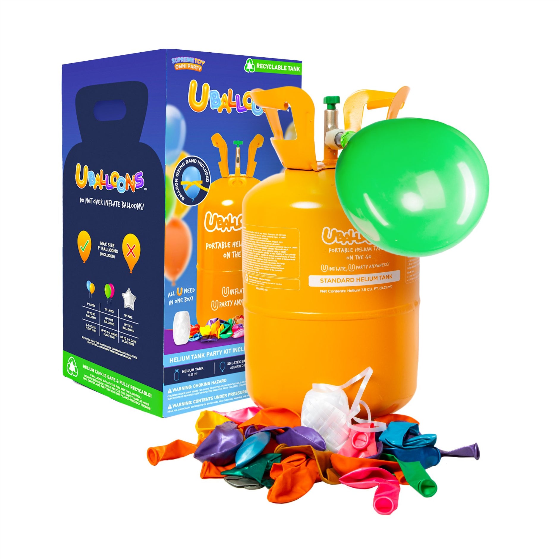 Helium Tank Party Kits with Balloons – Windy City Novelties