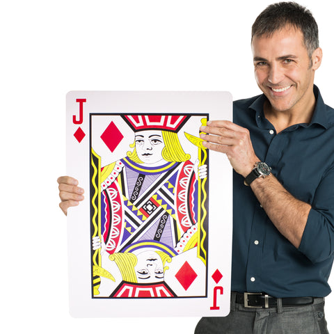 2 Pack Giant Playing Cards Cutouts | Windy City Novelties