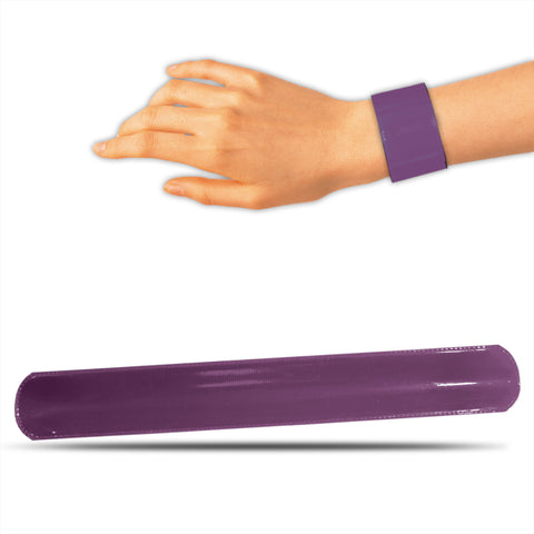 Purple Slap Bracelets - 12 Pack – Windy City Novelties