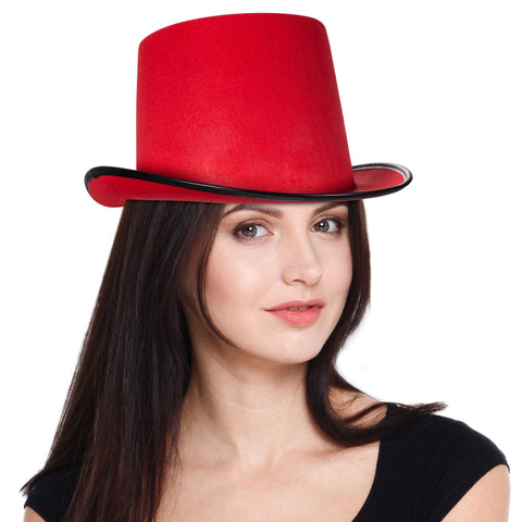 Red Felt Top Hat – Windy City Novelties