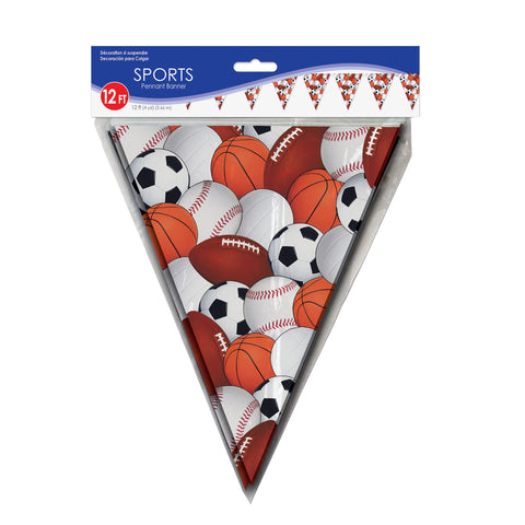 Sports Theme Pennant Banner – Windy City Novelties