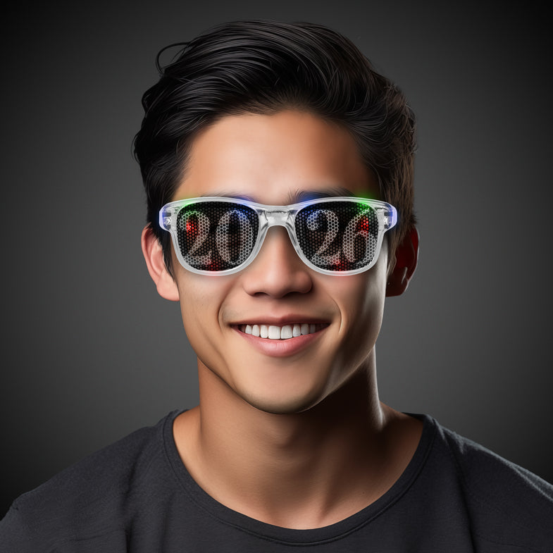 LED Light Up Sunglasses Bulk | Flashing Sunglasses – Windy City Novelties