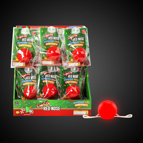 LED Red Noses Retail Display - 24 ct. – Windy City Novelties