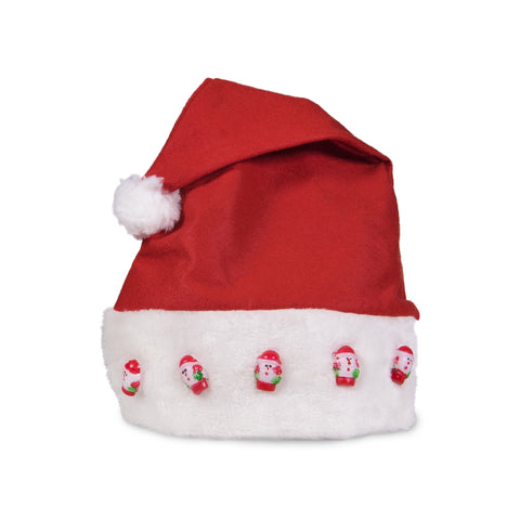 LED Santa Hat | Light Up Santa Hat | Windy City Novelties